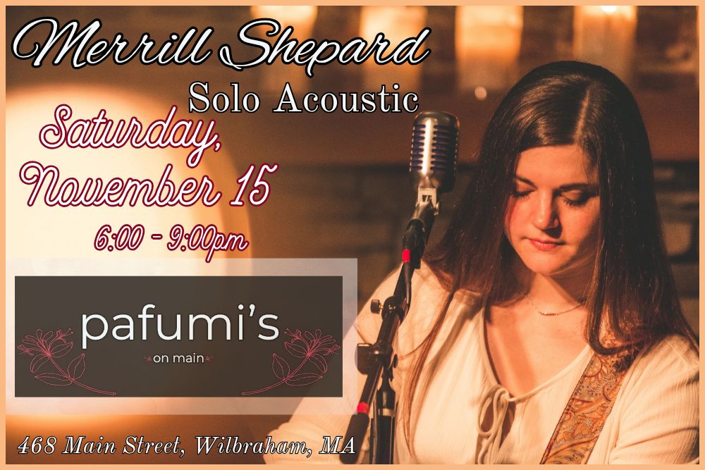 Saturday Night at Pafumi’s! | Merrill Shepard Solo Acoustic